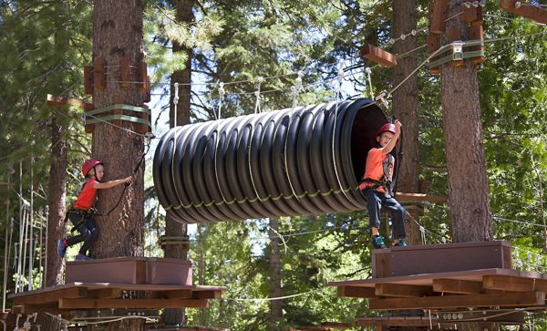 Ropes course tests physical strength -- Lake Tahoe NewsLake Tahoe News