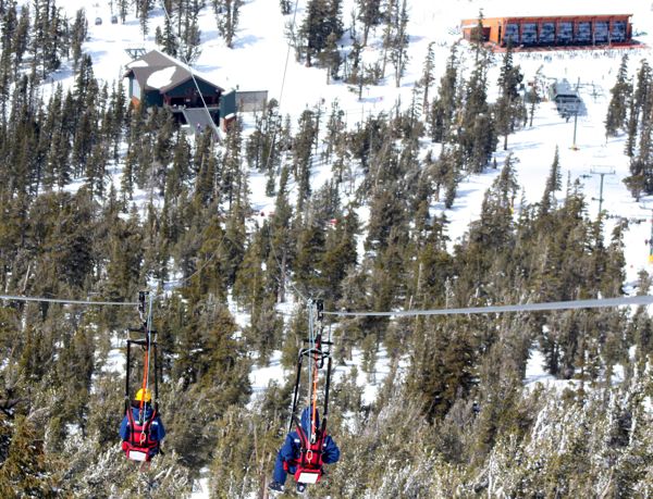 Heavenly Mountain's zipline propels riders -- Lake Tahoe NewsLake Tahoe ...