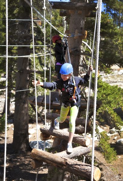 Ropes course a test of strength, balance - Lake Tahoe NewsLake Tahoe News