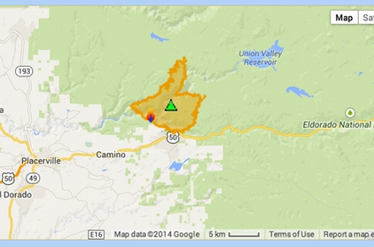 King Fire growing, Highway 50 closed - Lake Tahoe NewsLake Tahoe News