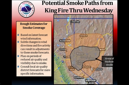 Number of houses lost in King Fire grows - Lake Tahoe NewsLake Tahoe News